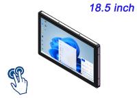 China 18.5-Inch Windows Touch Embedded Monitor for Fitness Consoles, Ticketing Systems, Vending Machines, and Wayfinding Displays for sale