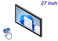 China 27-Inch Windows Touch Embedded Screen for Trade Shows, Interactive Advertising, High-End Retail Applications, and Command Systems for sale