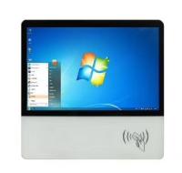 China Wall Mount All In One PC Touch Screen 21.5 Inch 85% Light Transmission With NFC Card Reader for sale