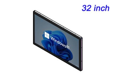 China 32-Inch Windows Embedded Monitor for Surveillance Systems, Airport Displays, Public Transportation Panels, and Industrial Monitoring for sale