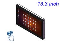 China 13.3-Inch Linux Touch Embedded Display for Logistics Terminals, HMI Panels, Automotive Control Systems, and Security Monitoring for sale