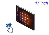 China 17-Inch Linux Touch Embedded Screen for Command Centers, Medical Imaging Systems, Retail Check-Out Stations, and Manufacturing Dashboards for sale
