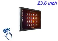 China 23.6-Inch Linux Touch Embedded Screen for CNC Machines, Smart City Applications, Hospital Monitoring Systems, and Exhibition Booths for sale