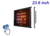 China 23.6-Inch Linux Touch Embedded Screen for CNC Machines, Smart City Applications, Hospital Monitoring Systems, and Exhibition Booths for sale