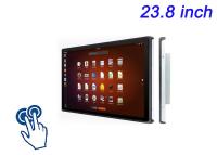 China 23.8-Inch Linux Touch Embedded Display for Retail Advertising, Traffic Management Systems, Scientific Research Panels, and Command Centers for sale