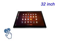 China 32-Inch Linux Touch Embedded Display for Educational Solutions, Public Transportation Panels, Security Systems, and Interactive Retail for sale