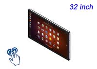 China 32-Inch Linux Touch Embedded Display for Educational Solutions, Public Transportation Panels, Security Systems, and Interactive Retail for sale