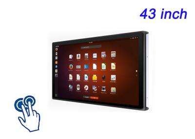 China 43-Inch Linux Touch Embedded Screen for Industrial Automation, Smart City Kiosks, Healthcare Interfaces, and Command Rooms for sale
