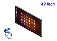 China 49-Inch Linux Touch Embedded Display for Digital Signage, Corporate Meeting Solutions, Facility Monitoring, and Transportation Dashboards for sale