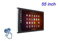 China 55-Inch Linux Touch Embedded Screen for High-End Retail Advertising, Command Centers, Museum Interfaces, and Immersive Gaming Solutions for sale