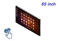 China 65-Inch Linux Touch Embedded Display for Conference Rooms, Advanced Medical Interfaces, Control Centers, and Smart City Infrastructure for sale