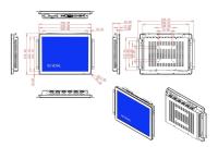 China 15-Inch Compact Display Unit for Facility Control Panels, Public Information Boards, Warehouse Interfaces, and Logistics Systems for sale