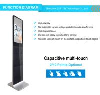 China Digital Signage Interactive Information Kiosk 21.5 Inch Electronic Lcd Advertising Display for sale