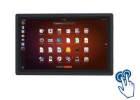 China 18.5-Inch Linux Touch Monitor for Transportation Interfaces and Industrial Control for sale