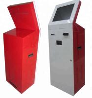 China RS232 300nits 19 Inch Automatic 3G Payment Kiosk For Bank for sale