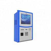 China 17 Inch Wall Mounted Kiosk 80mm Thermal Printer 1280x1024 for sale