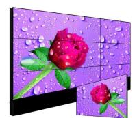 China 500nits RS232 55in Slim Bezel LCD Panel For Advertisement for sale