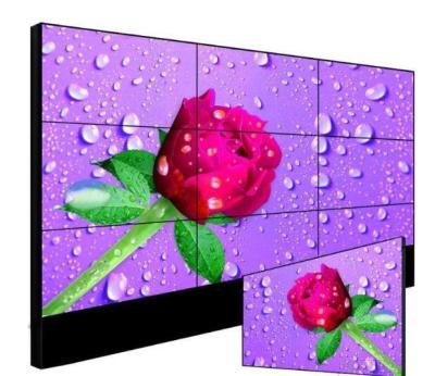 China 500nits RS232 55in Slim Bezel LCD Panel For Advertisement for sale