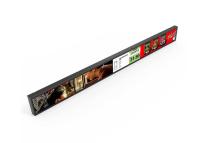 China 23.1 inch ultra Wide stretched Bar LCD advertising display commercial Ultra stretched bar lcd display for sale
