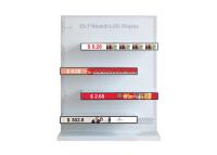 China 23.1 inch Shelf edge lcd display stretched bar ultra wide screen for supermarket advertisement for sale