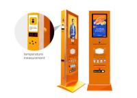 China Auto Face Mask Vending Machine Surgical Mask Vending Machine With Temperature Measurement Camera for sale