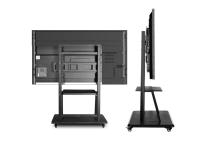China 86 Inch IR Touch Interactive LCD Smartboard Flat Panel Whiteboard With Built In I5 Computer for sale