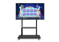China Professional 75 Inch Interactive Touch Whiteboard 4K Flat Panel For Teaching for sale