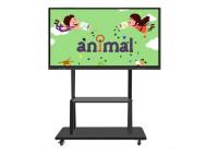 China 85 Inch 4K Touch Screen LCD Interactive Whiteboard All In One Whiteboard Wall Mount For College Teaching for sale