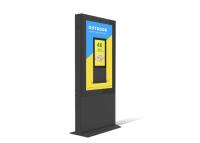 China TFT 55in Outdoor Digital Advertising Board 1920x1080 Waterproof Information Kiosk for sale