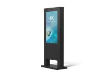 China 43 Inch IP65 Waterproof Information Kiosk LCD Advertising Digital Signage 320W for sale