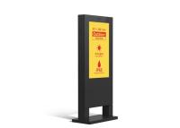 China 43 Inch IP65 Waterproof Information Kiosk LCD Advertising Digital Signage 320W for sale