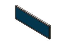 China 24in Ultra Wide Stretched Bar Lcd Display Touch All In One For Retail Shop for sale
