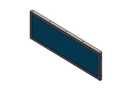 China 24in Ultra Wide Stretched Bar Lcd Display Touch All In One For Retail Shop for sale