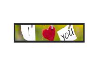 China 24in Ultra Wide Stretched Bar Lcd Display Touch All In One For Retail Shop for sale