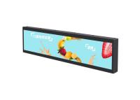 China 24in Ultra Wide Stretched Bar Lcd Display Touch All In One For Retail Shop for sale