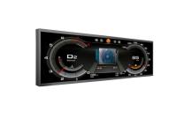 China 28.6 Inch Ultra Wide Stretched Bar LCD Advertising Player For Retail Shop Shelf for sale