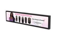 China 36.2in Stretched Bar LCD Monitors For Cargo Rack Bus And Cosmetic for sale