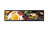 China 36.6 Inch Ultra Wide Bar Display Lcd Ads Player For Supermarket Advertising for sale