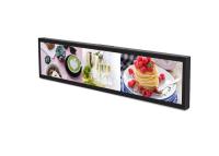 China Narrow Bezel 35.5'' Ultra Wide Lcd Display LCD Advertising Video Player For Retails Store for sale