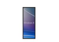 China Floor Standing 75in Stretched Bar LCD Display Lcd Advertising Screen for sale