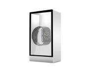 China HDMI VGA Transparent LCD Showcase Box 65in Digital LCD Display Signage for sale