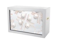 China HDMI VGA Transparent LCD Showcase Box 65in Digital LCD Display Signage for sale
