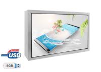 China Customized 3840×2160 Transparent Lcd Display 86 inch Cabinet for sale