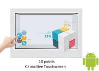 China 21.5 Inch Capacitive LCD Touch Screen LVDS RK3288 Transparent Lcd Display for sale