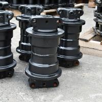 China Black Yellow Crawler Excavator Track Roller Undercarriage Parts Suitable for PC100 PC110 PC120 PC130 Heavy Equipment for sale