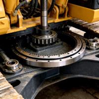 China OEM 100 Percent Excavator Slewing Bearing for DX140 Crawler Hydraulic Excavator Hydraulic Open Circuit Three Month for sale