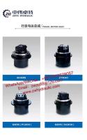 China Red Hydraulic Excavator Travel Reducer Gearbox Spare Parts ZW ZHTE DX420LC Construction Machinery Gearbox Replacement for sale