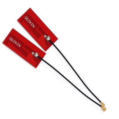 China Omni Internal 2.4ghz Wifi Antenna IPX/U.fl/MHF3/MHF4 Built-in Wireless PCB Antenna 1.13mm/0.81mm Cable for sale