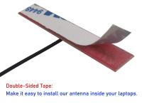 China WiFi 6E Antenna IPX MHF4 Tri-Band 6GHz 5GHz 2.4GHz Internal Laptop Wi-Fi Antennas for AX200 AX210 1675X for sale