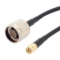 China SMA N Male & Female UHF Connectors 1m 3m 5m 10m 20m Antenna Cable LMR200 LMR400 RG174 RG58 RF Coaxial Cable for Communication for sale